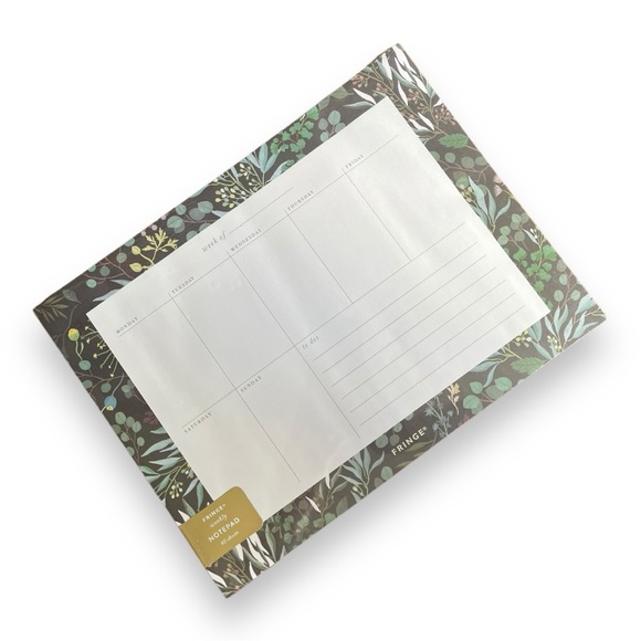 Fringe Studio | Office | Fringe Studio Undated Weekly Desk Planner In ...